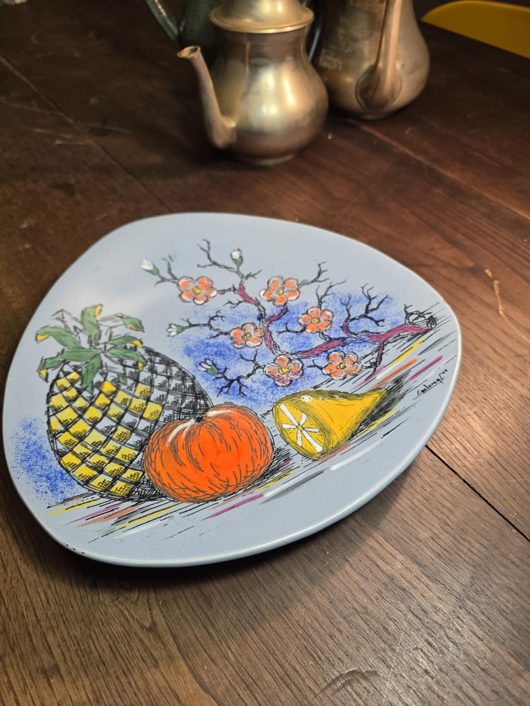 Longwy Plate, Vintage Decoration - Etsy