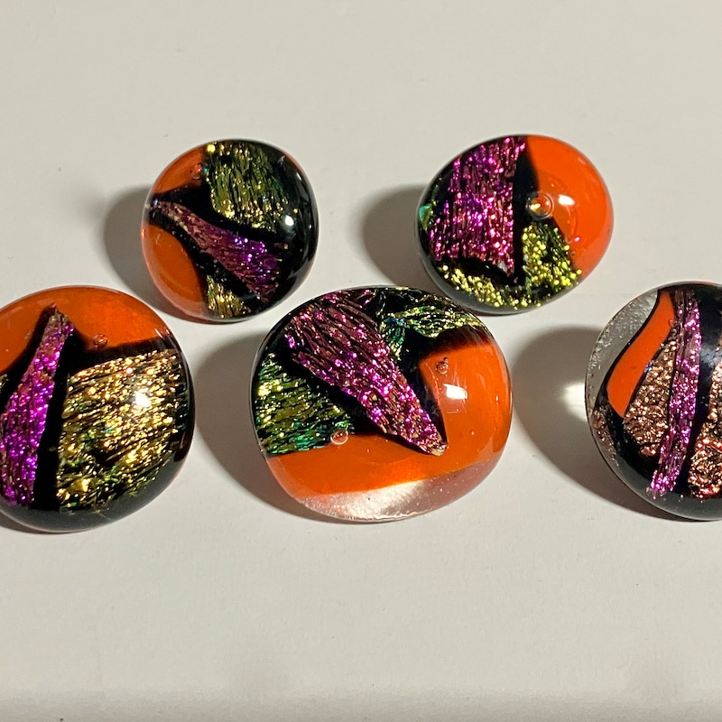 Glass Buttons - Etsy