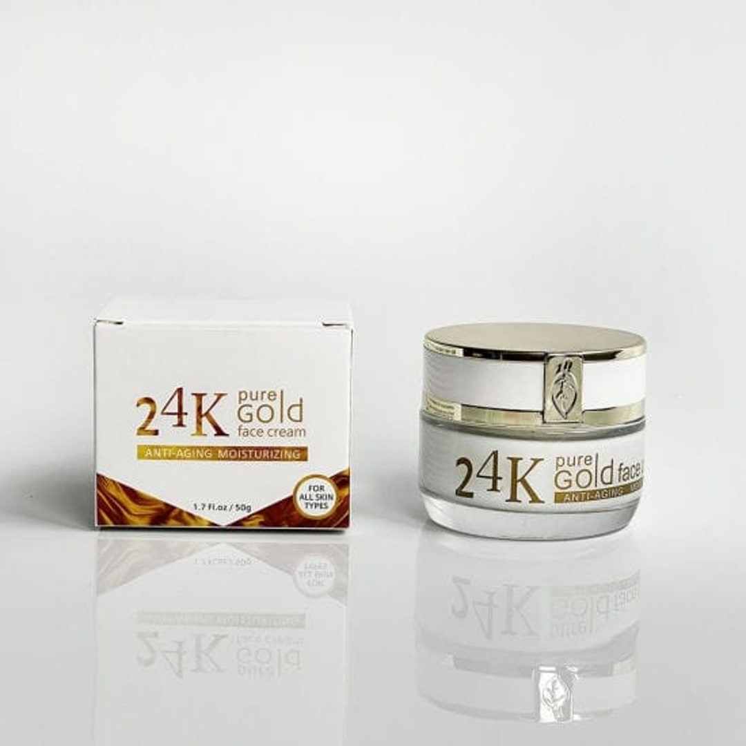 Face Cream Anti-aging 24K Pure Gold Face Cream - Etsy