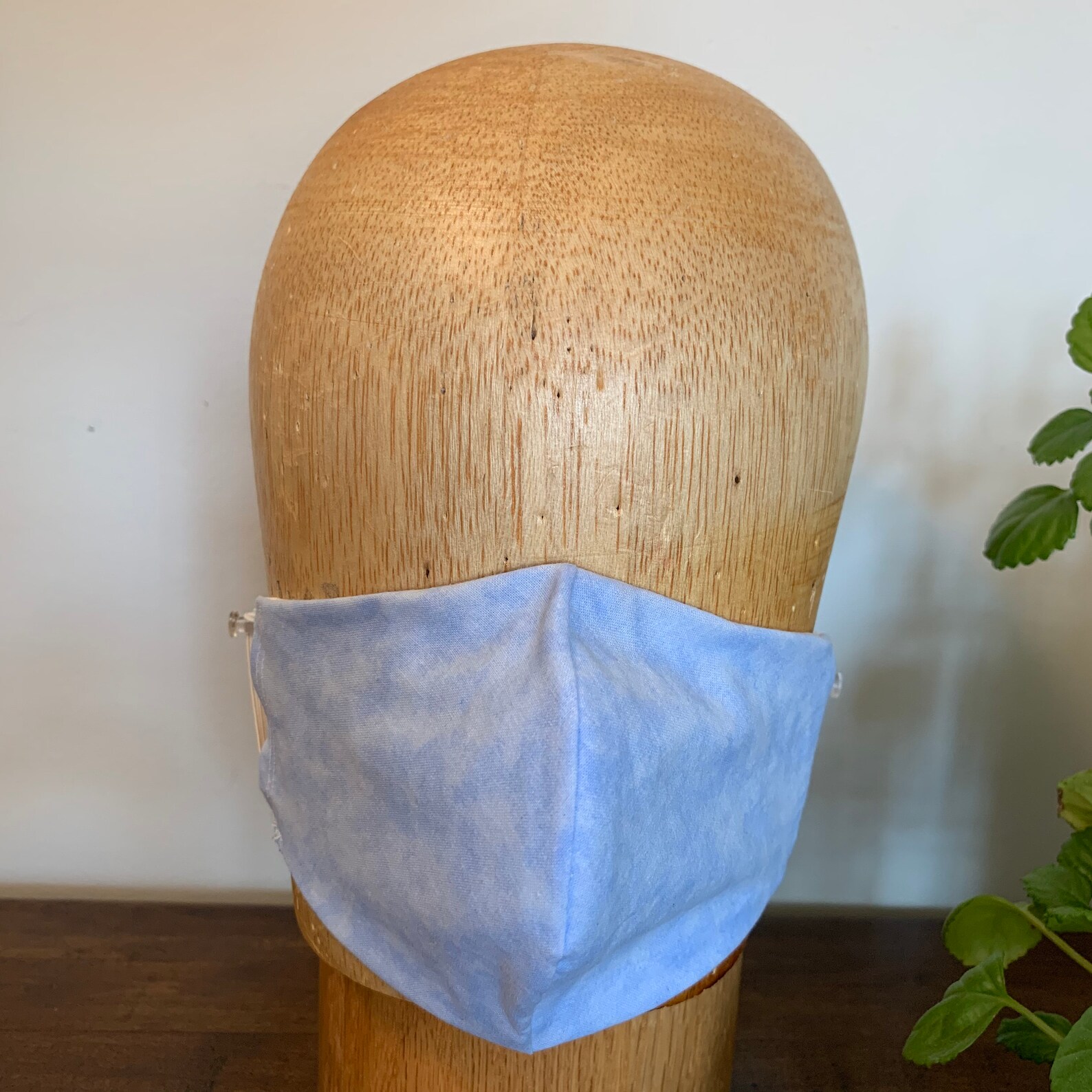 Youth Washable Blue Cloud Face Mask With Elastic & Filter - Etsy