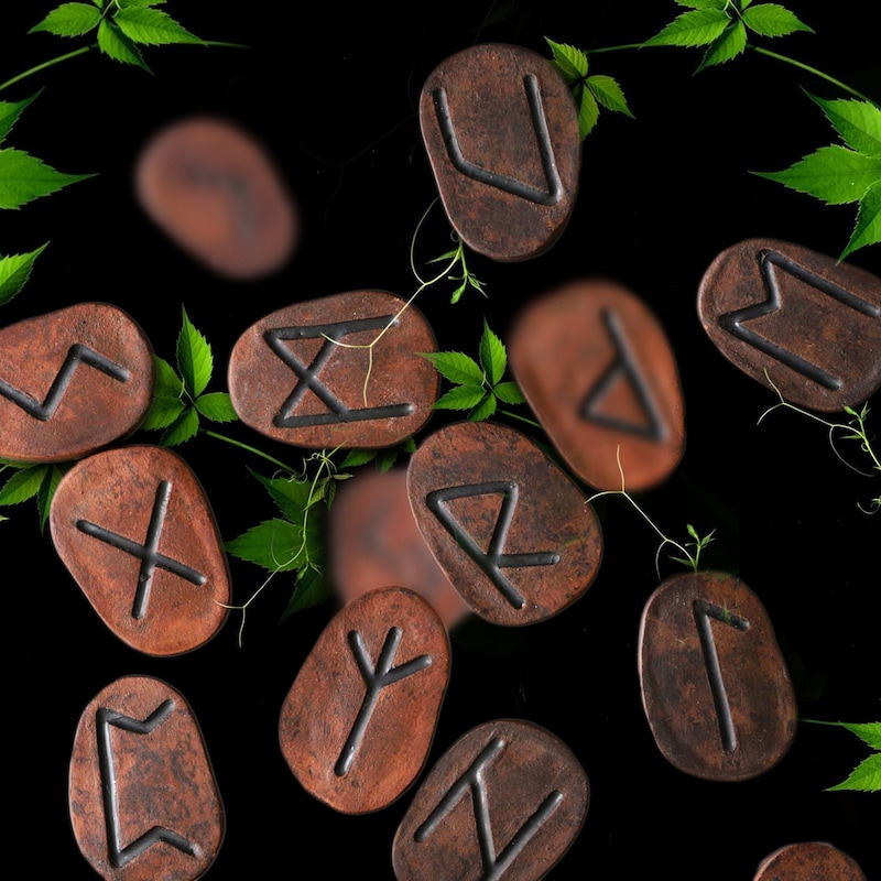 Ceramic Runes - Etsy