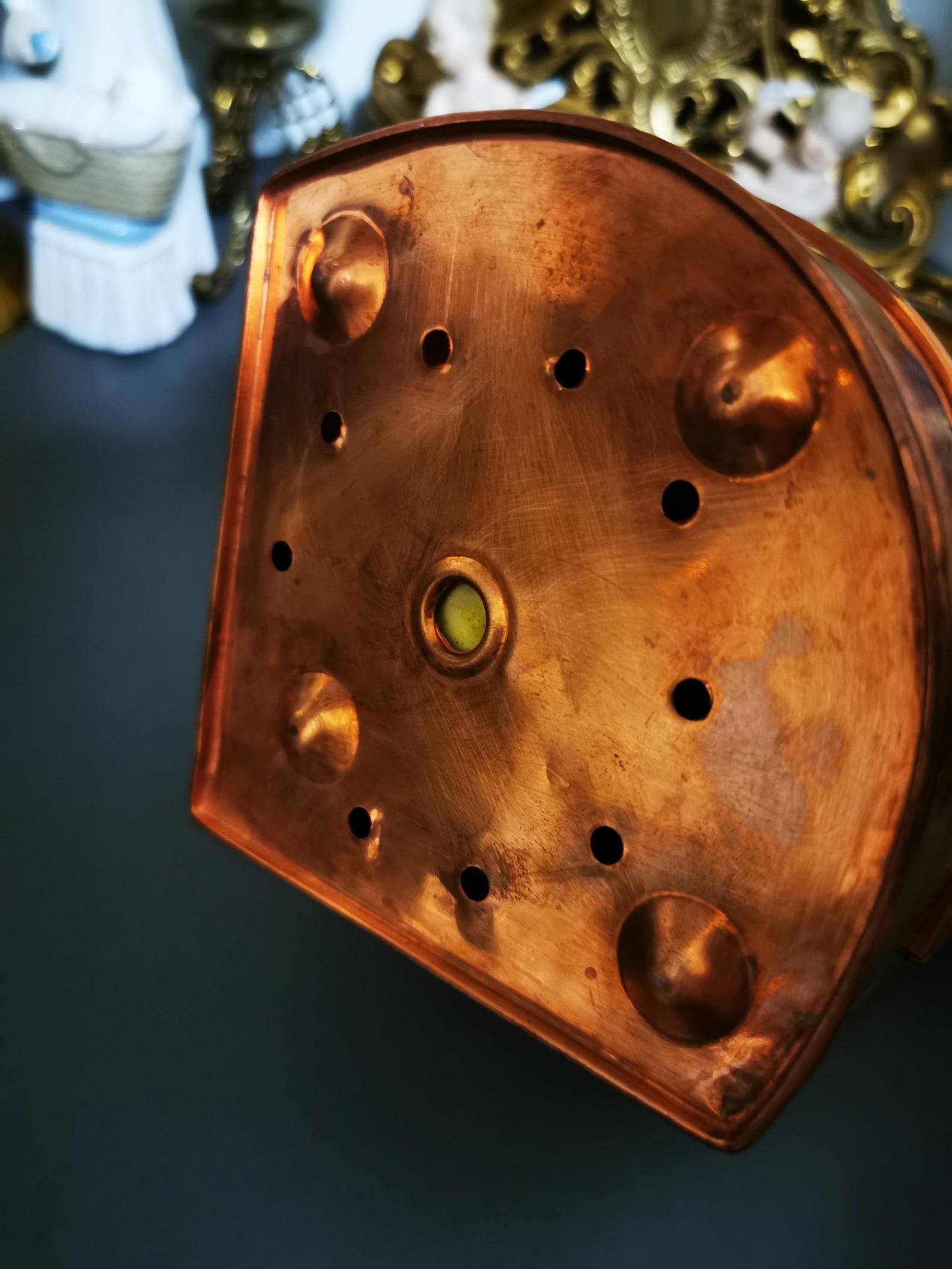 Vintage Copper Ship Lantern ,ship Light Copper, Vintage Nautical Decor ...