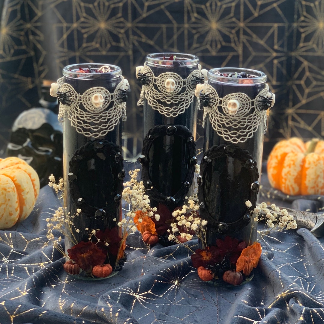 Samhain Halloween Pagan Wiccan Altar Ritual Pillar Candle - Etsy