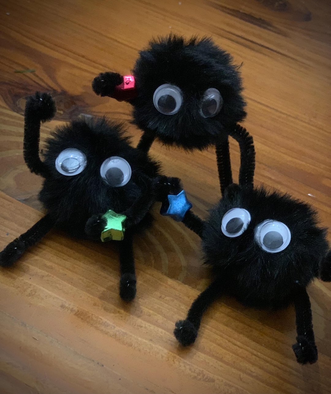 Soot Sprite Puff Ball Anime Star Magnet Keychain - Etsy