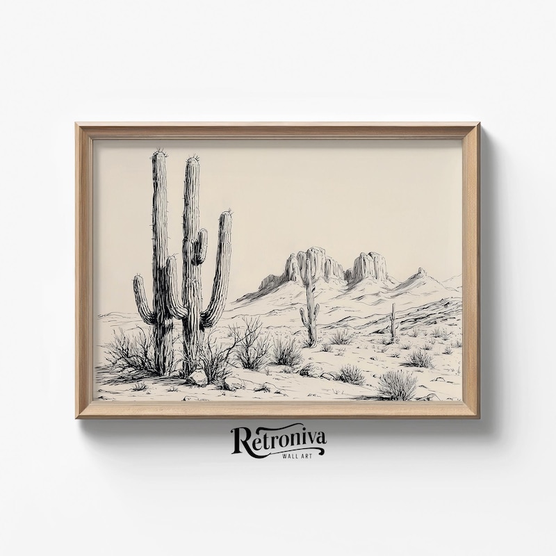 Desert Wall Art - Etsy