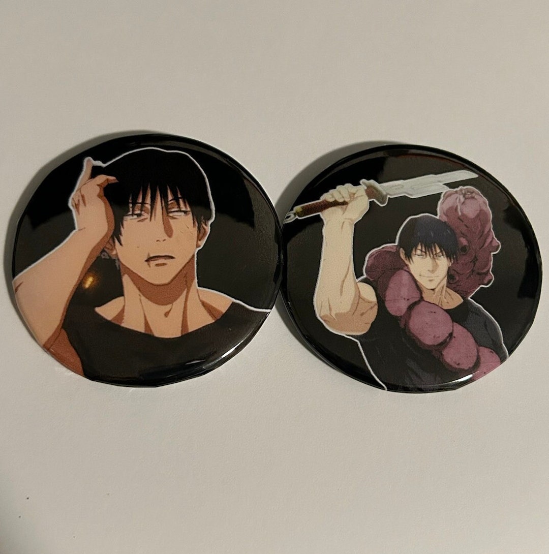 Toji Fushiguro Pinback Button Pack - Etsy