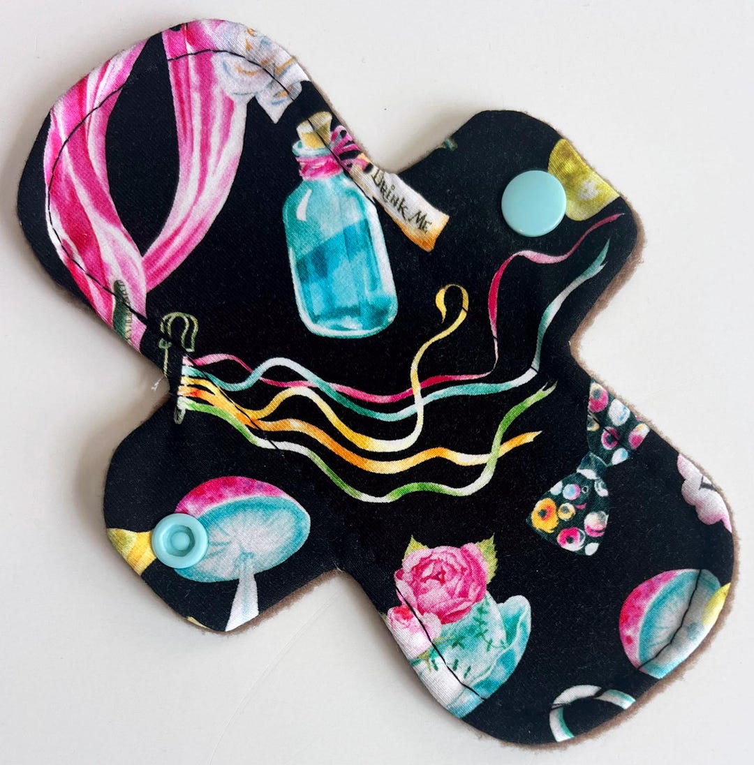 6" Wonderland Cotton Jersey Mini Liner With Fleece Back 100% Reusable ...