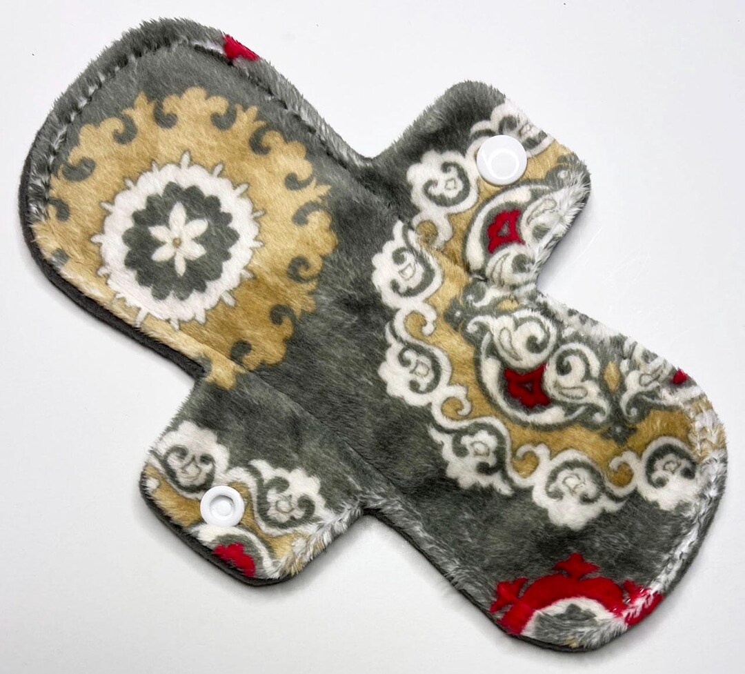 7.5 Inch Scarlet Mirage Minky Regular Liner With Fleece Back - Etsy