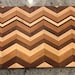 Chevron Cutting Board - Etsy