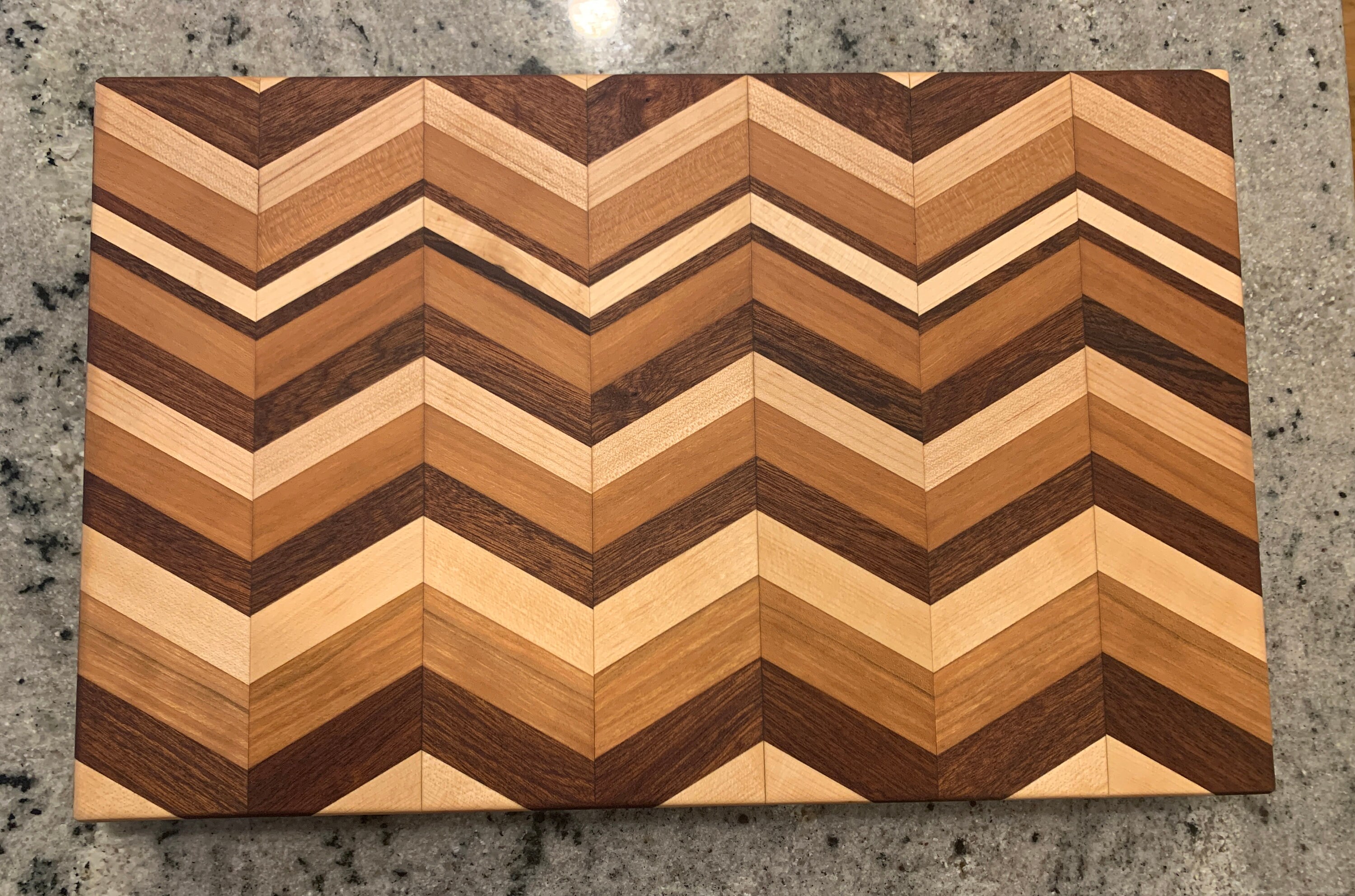 Chevron Cutting Board - Etsy