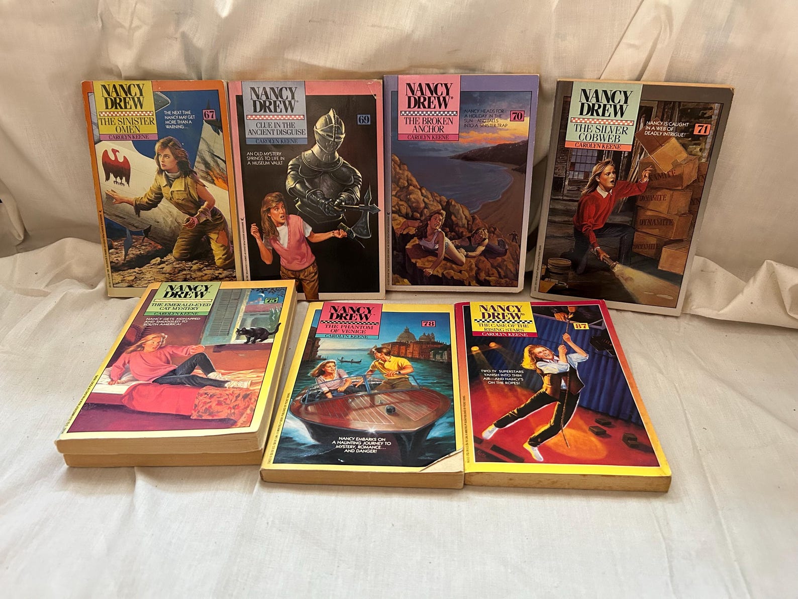 Hard to Find Alternate Artwork Covers From Nancy Drew Paperback Series ...