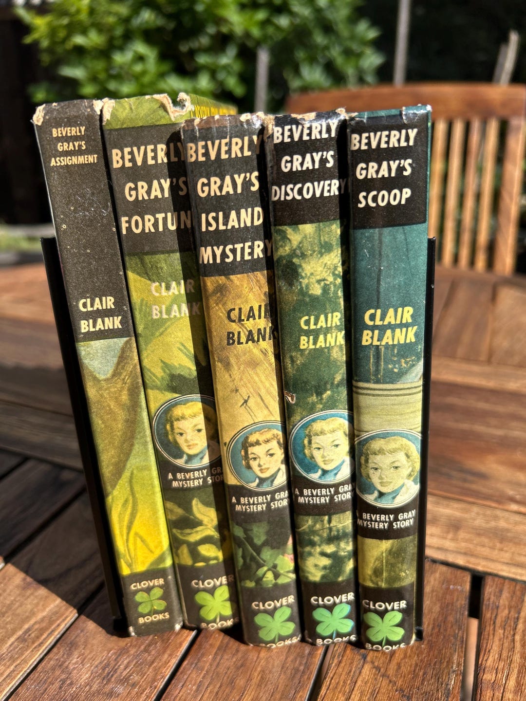 Beverly Gray Series Books by Clair Blank - Clover Picture Covers - Etsy