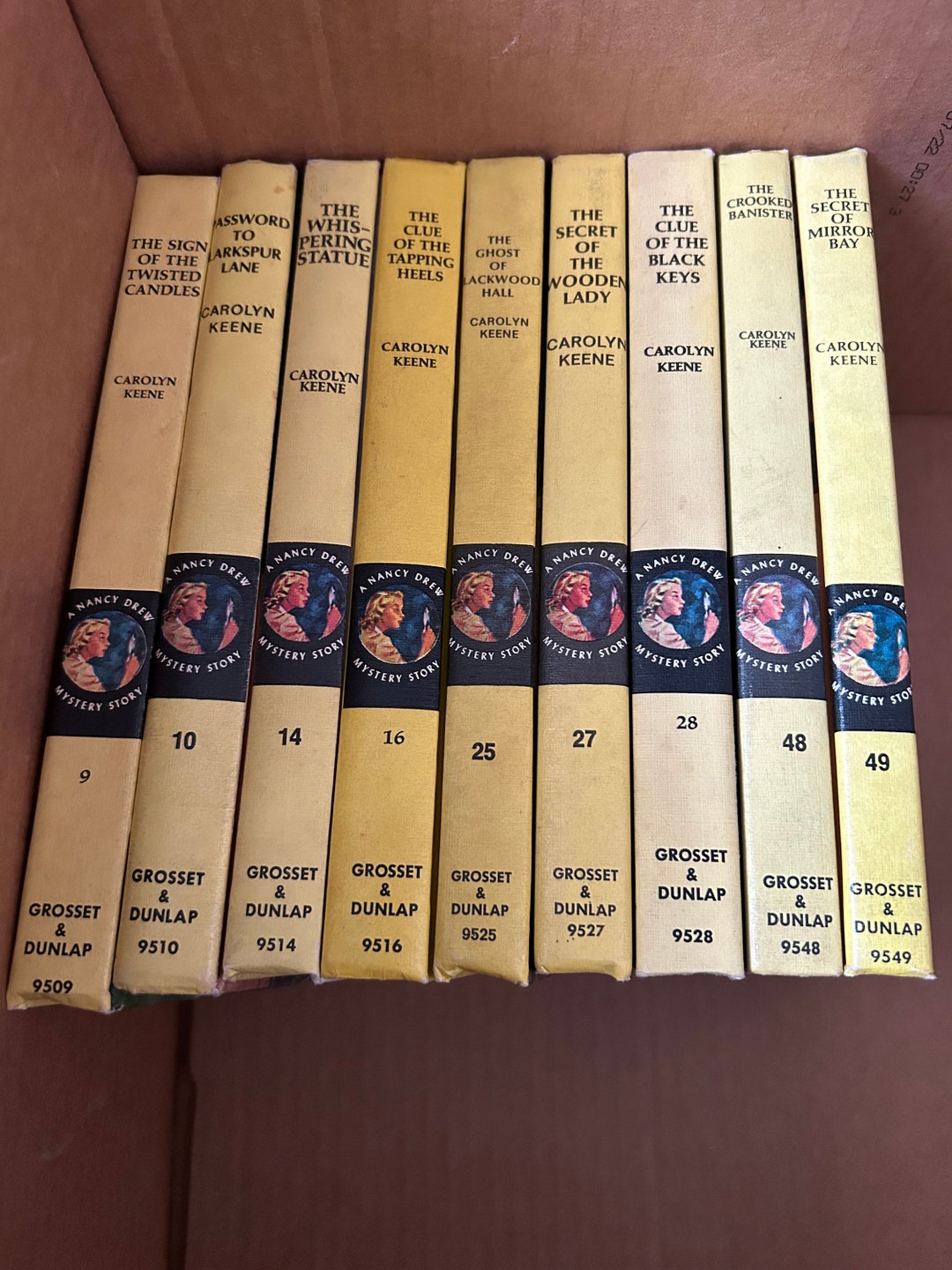 Nancy Drew Matte Yellow Picture Covers From 1970s Choose Titles Needed ...