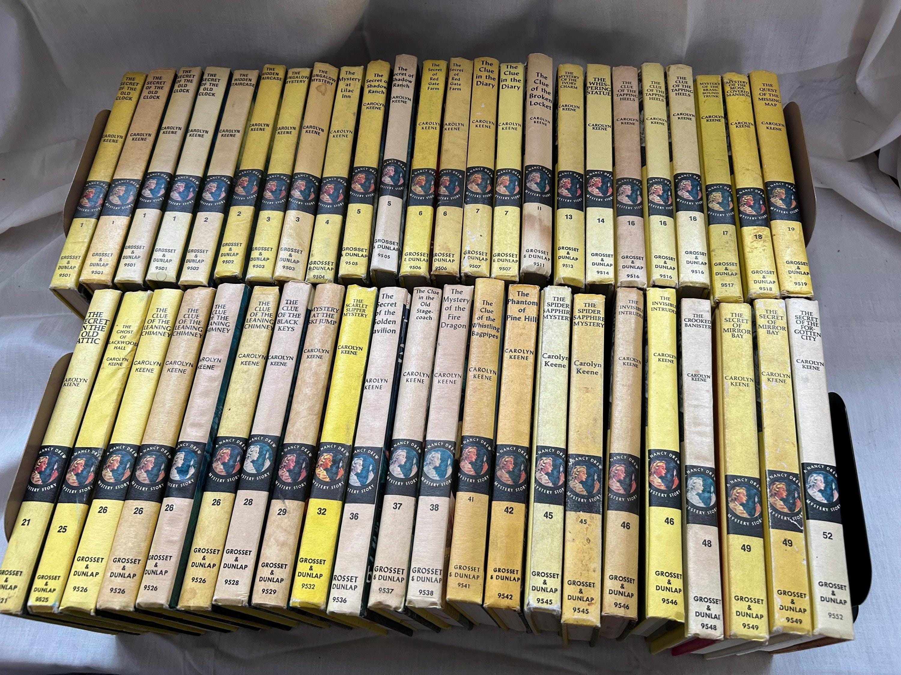 Nancy Drew Matte Yellow Picture Covers From 1970s - Choose Titles ...