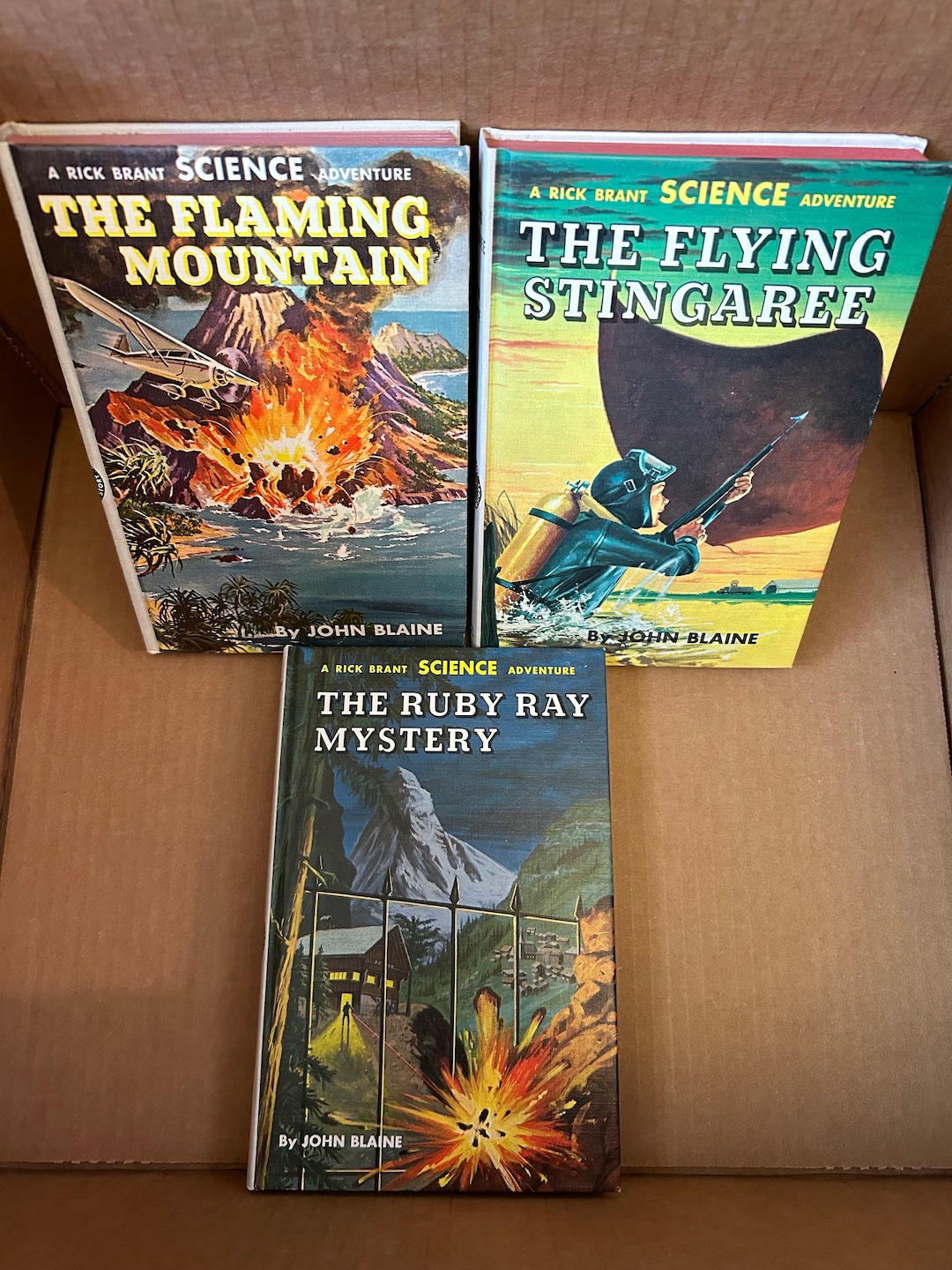 Rick Brant Science Adventure Series Books 17, 18, 19 All 1st/1st ...
