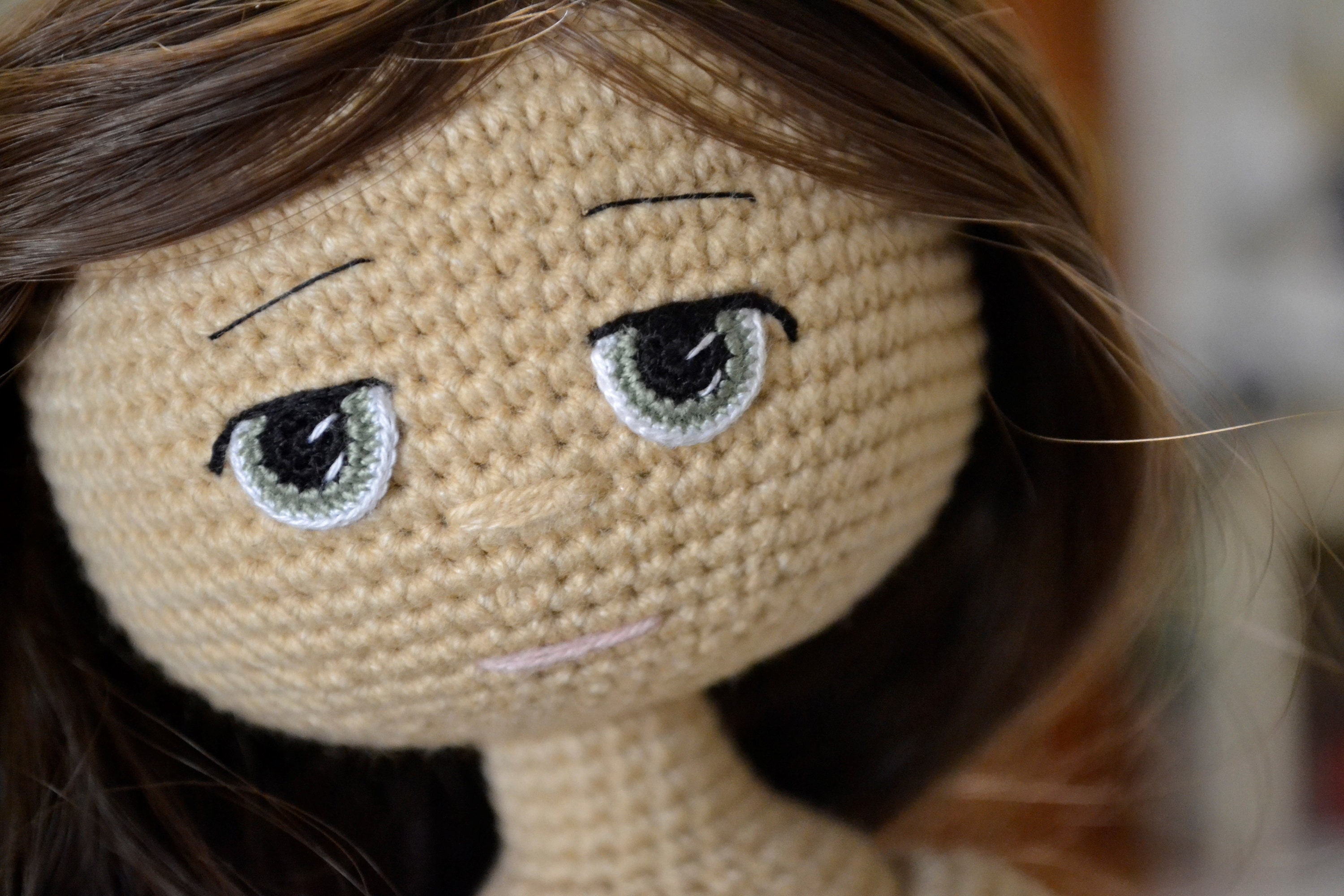 Beautiful Crochet Eyes for Doll Amigurumi Pattern Eng Ital PDF - Etsy