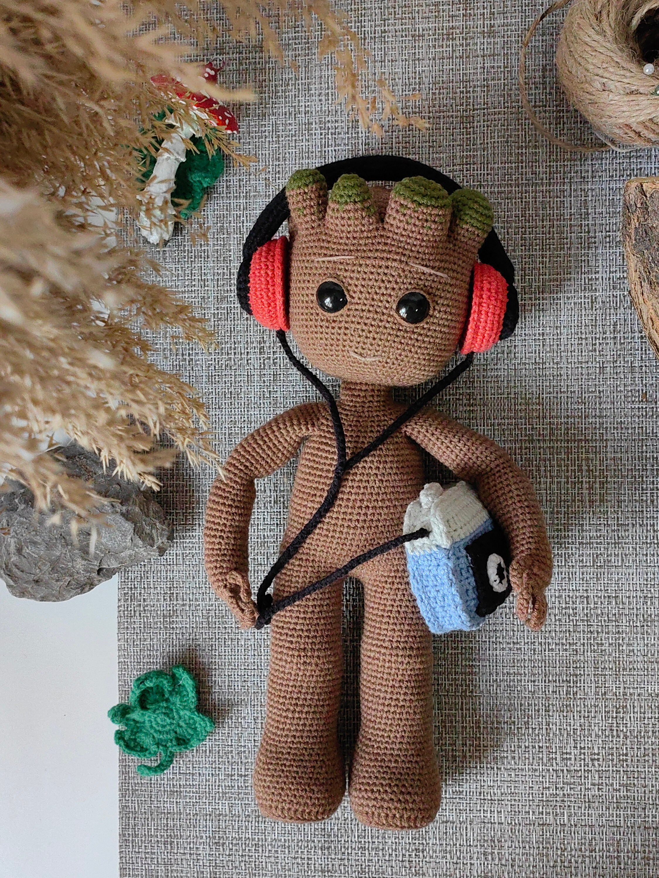 Crochet Cute Baby Tree Pattern Amigurumi Eng PDF, Amigurumi Boy Doll ...