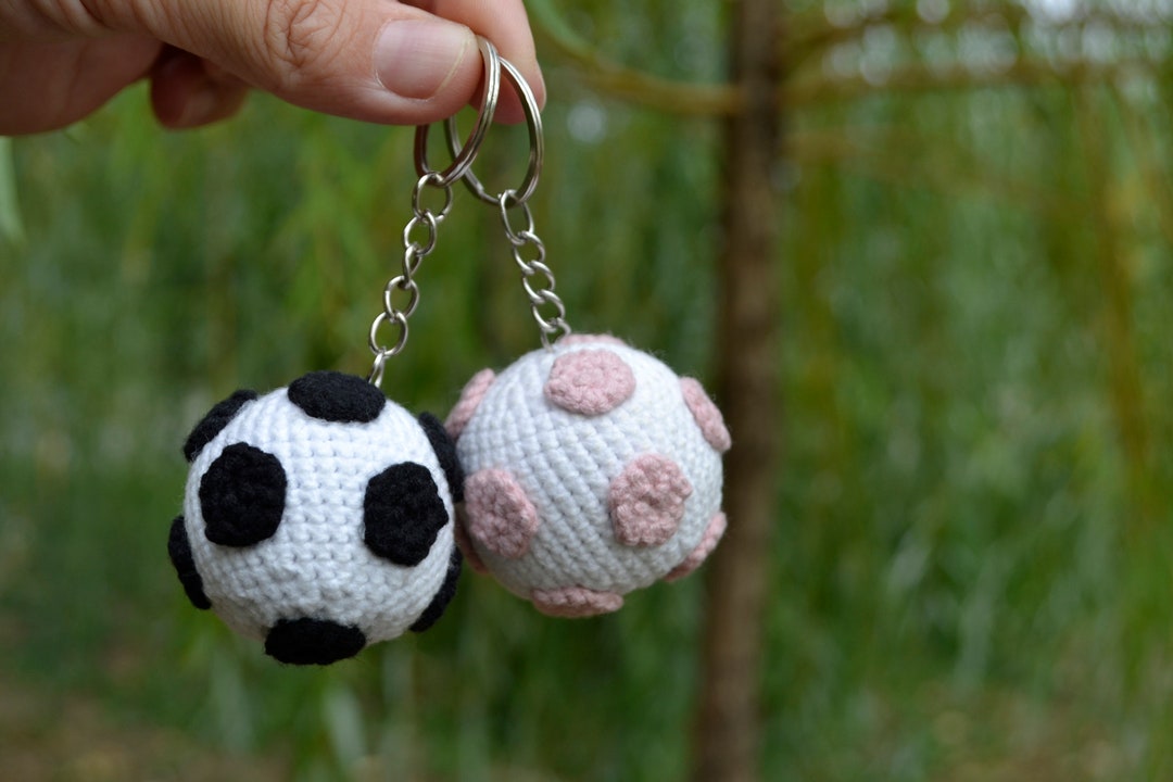 Easy Crochet Pattern Ball Keychain Eng PDF - Etsy
