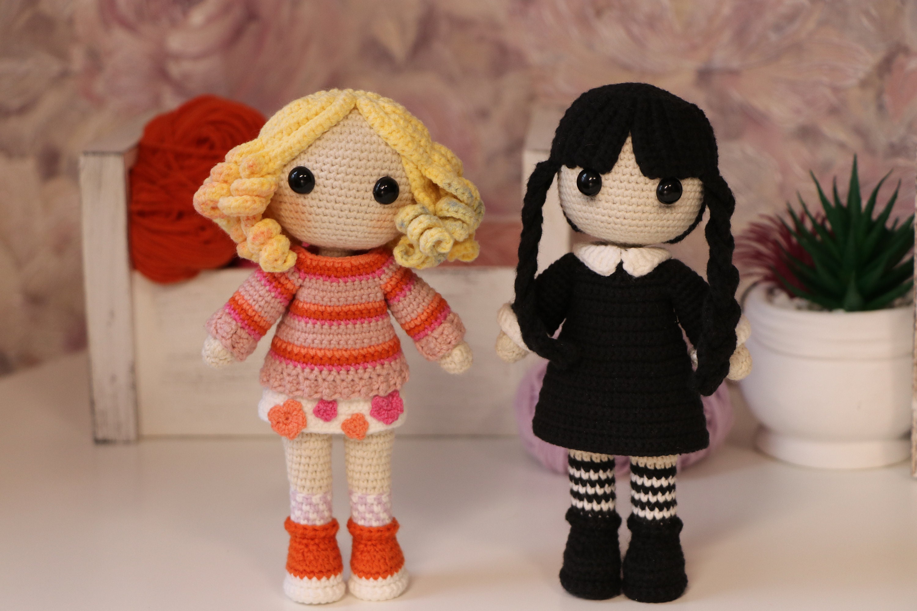Wednesday Enid Dolls Amigurumi Pattern 2 in 1 Eng PDF - Etsy