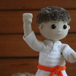 Crochet Pattern Karate GI for Doll Amigurumi, Only Doll Clothes Crochet ...