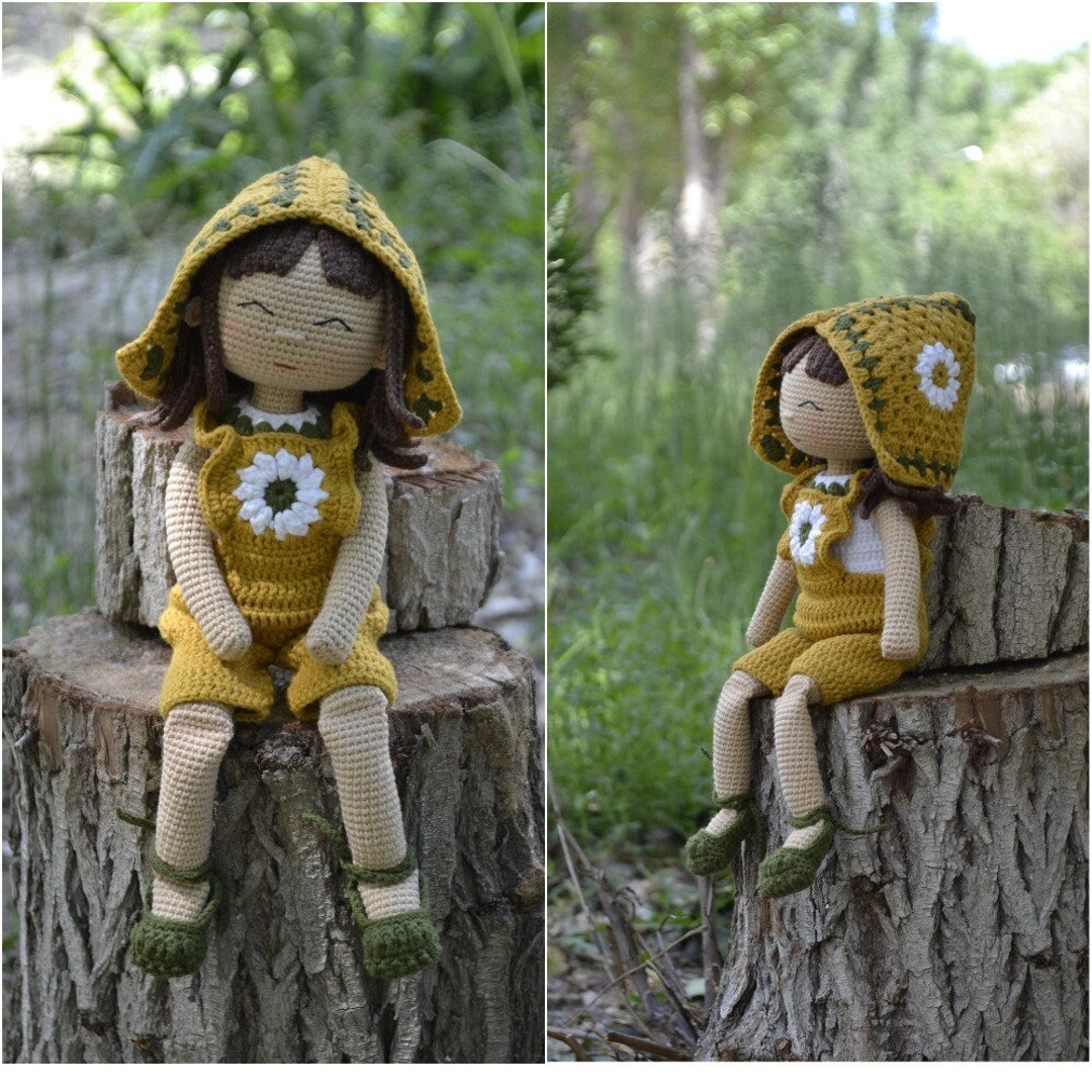 Crochet Forest Doll Pattern Amigurumi Eng It PDF - Etsy