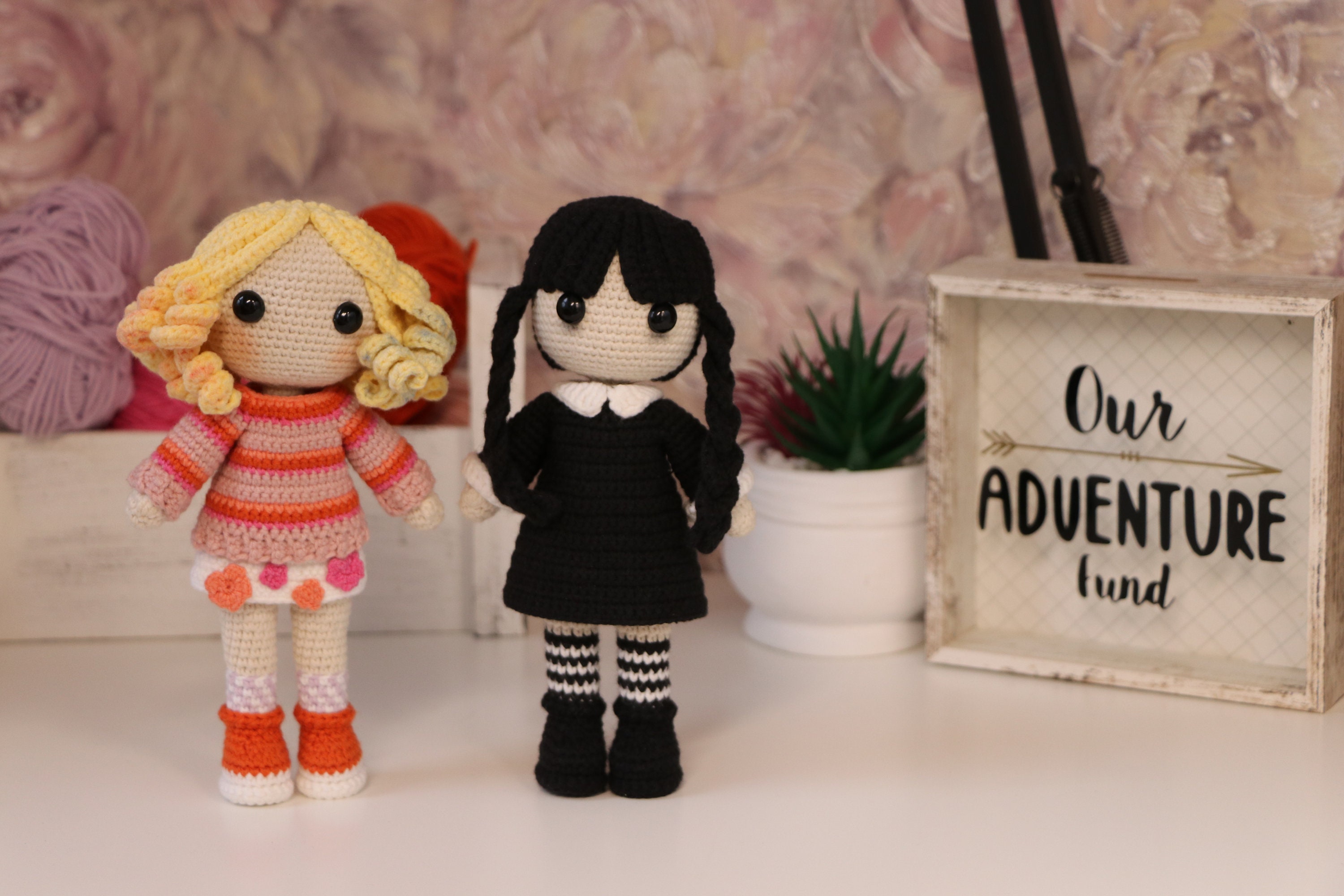 Wednesday Enid Dolls Amigurumi Pattern 2 in 1 Eng PDF - Etsy