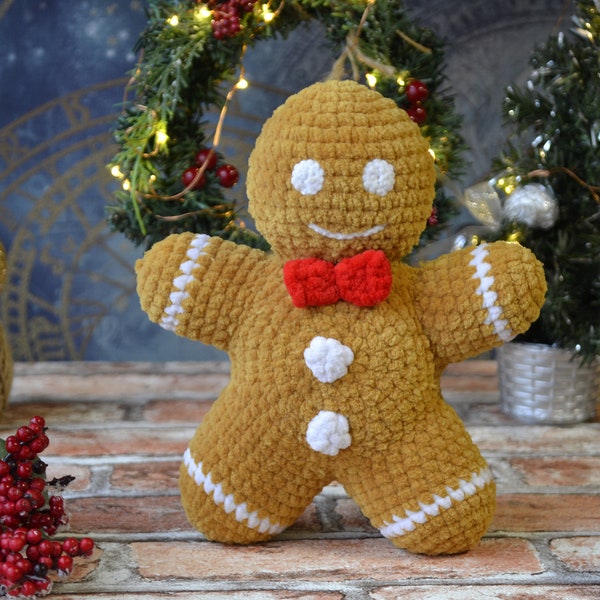 Gingerbread Crochet Pattern - Etsy