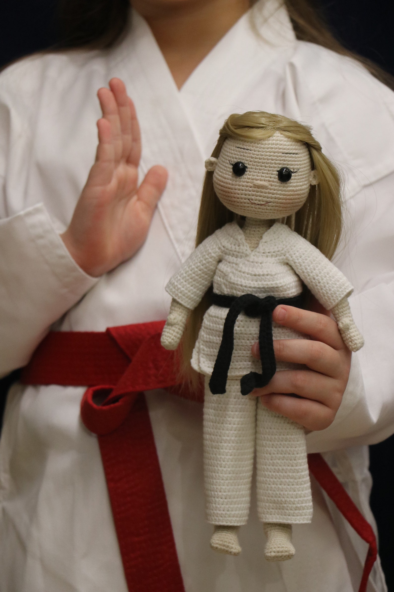 Crochet Boy With Girl in Karate Gi Amigurumi Pattern 2 in 1 PDF - Etsy