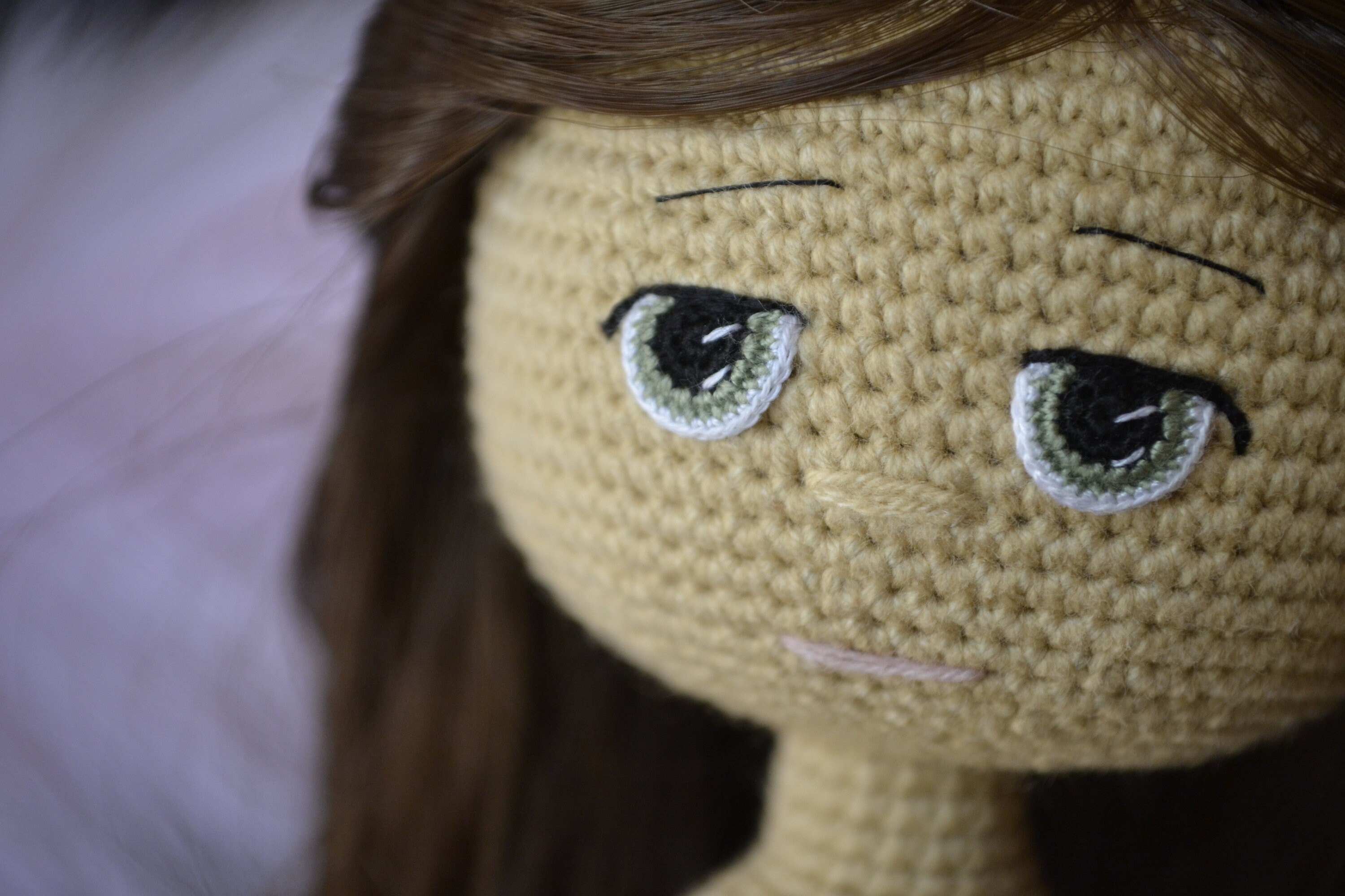 Beautiful Crochet Eyes for Doll Amigurumi Pattern Eng Ital PDF - Etsy