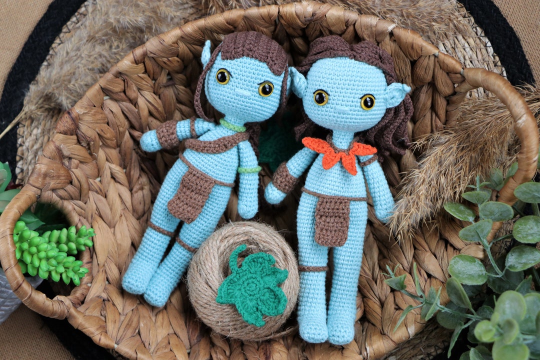 Crochet Pattern Avatar Amigurumi Eng PDF - Etsy