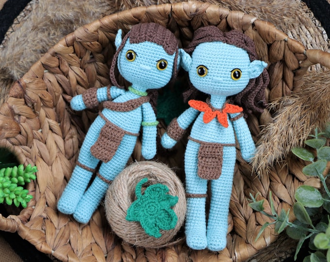 AVATAR Pandora Crochet Doll Pattern - Etsy Canada