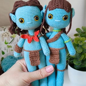 Crochet Pattern Avatar Amigurumi Eng PDF - Etsy