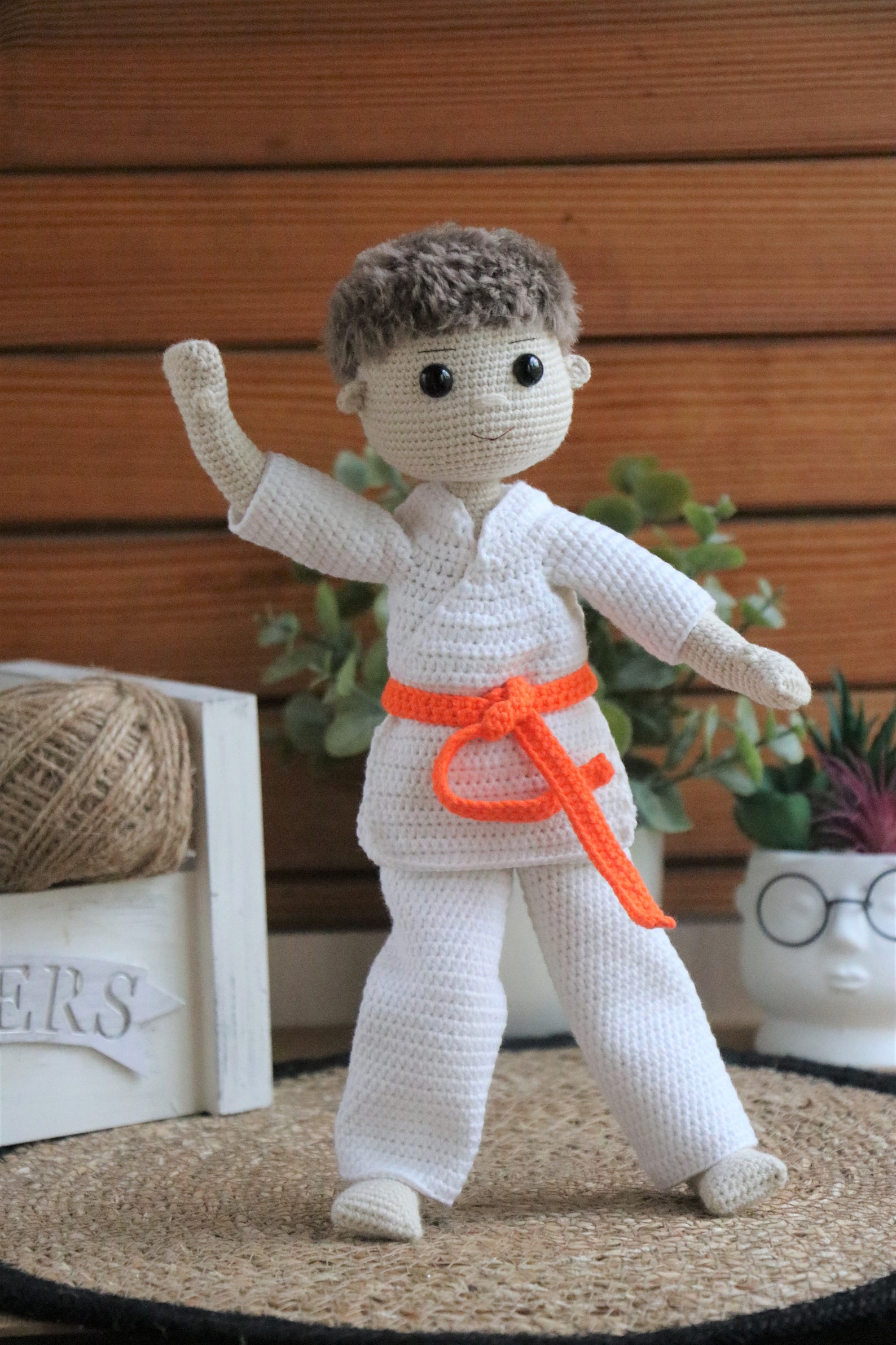 Crochet Pattern Karate GI for Doll Amigurumi, Only Doll Clothes Crochet ...