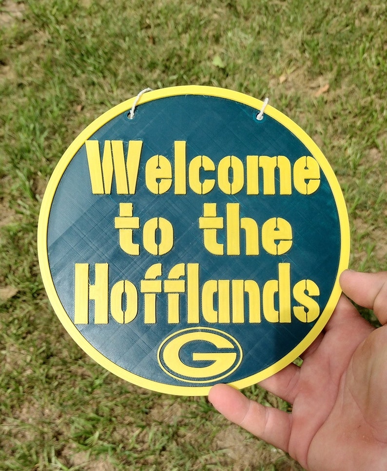 Personalized 3D Printed Welcome Signs - Etsy