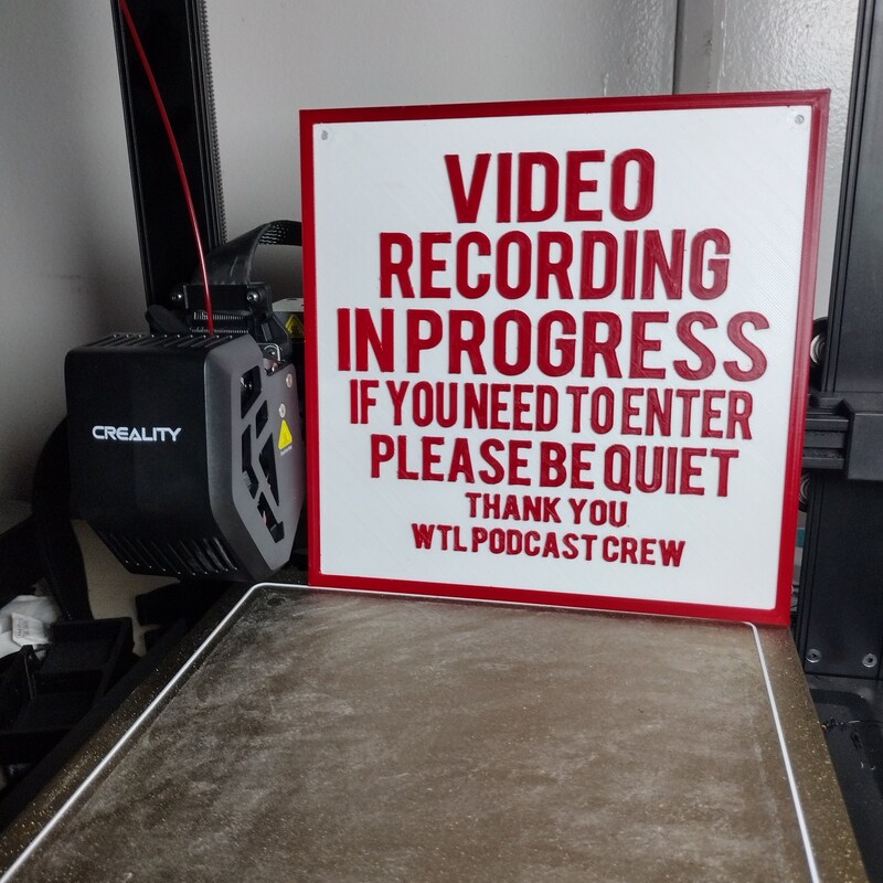 Custom Podcast Sign - Etsy