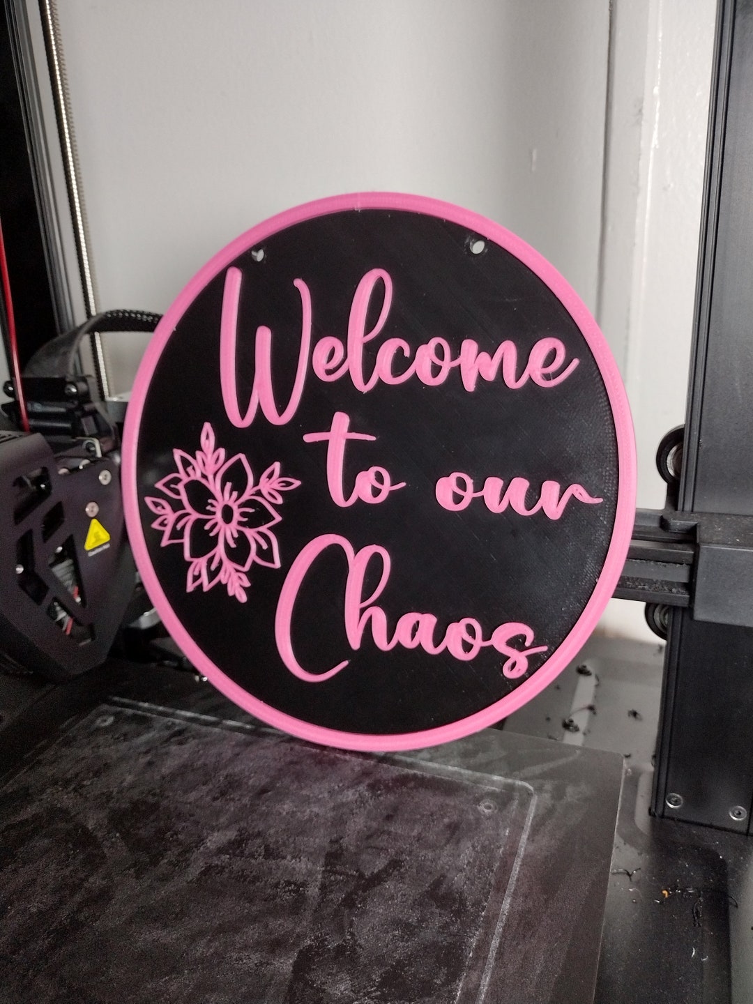 3d Printed Cute and Funny Home Welcome Sign! - Etsy