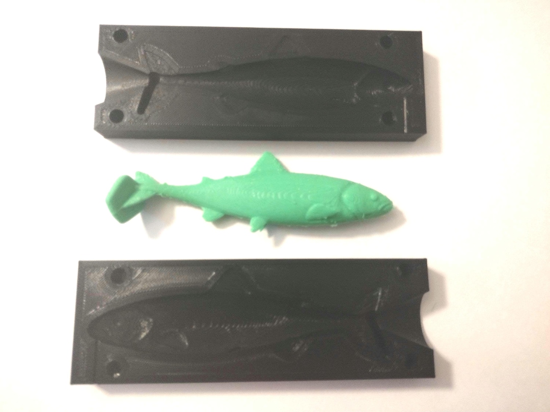 Custom Fishing Lure Baitfish Molds! - Etsy