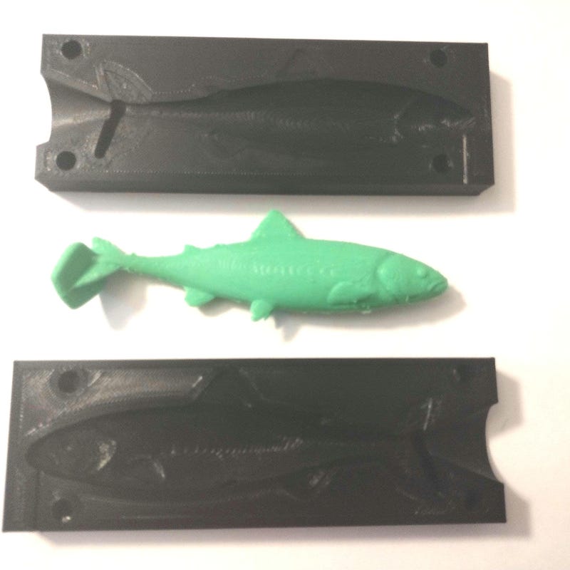 Fishing Mold - Etsy