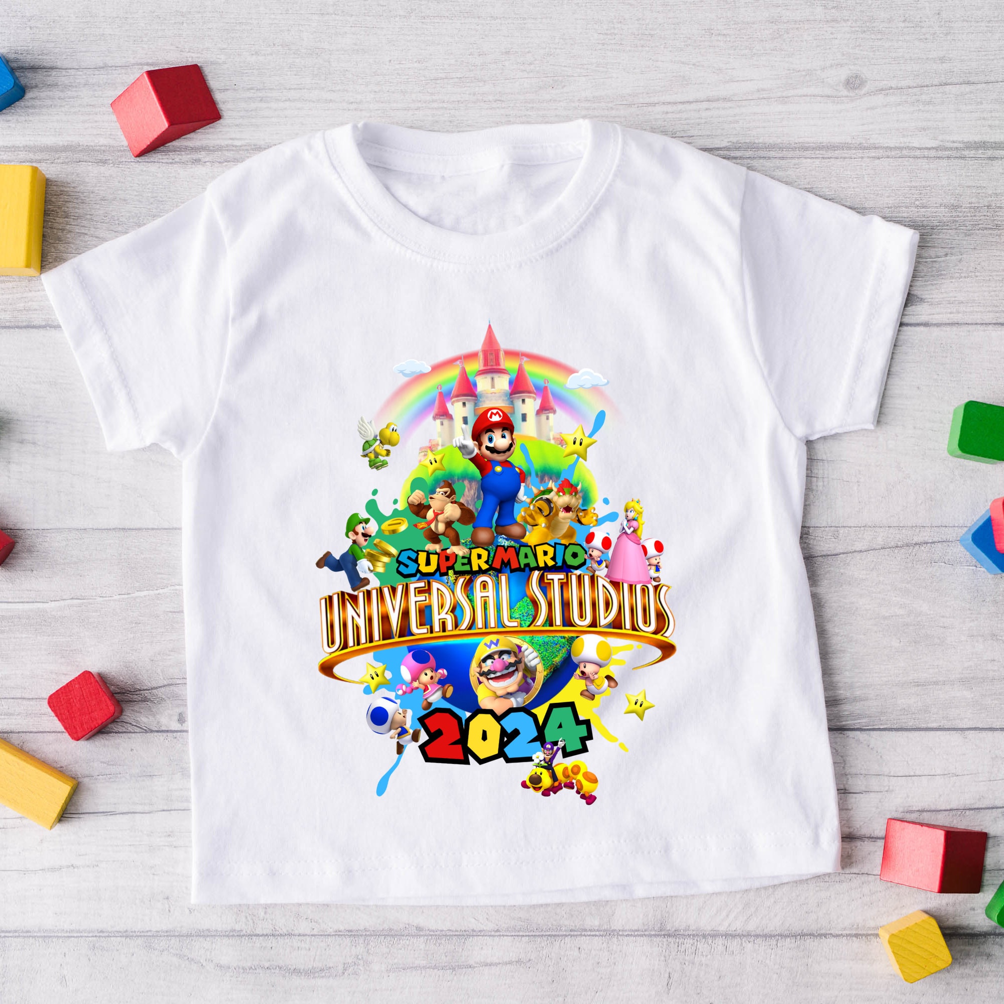 Super Mario Universal Tee, Universal Studios Shirt, Super Mario ...