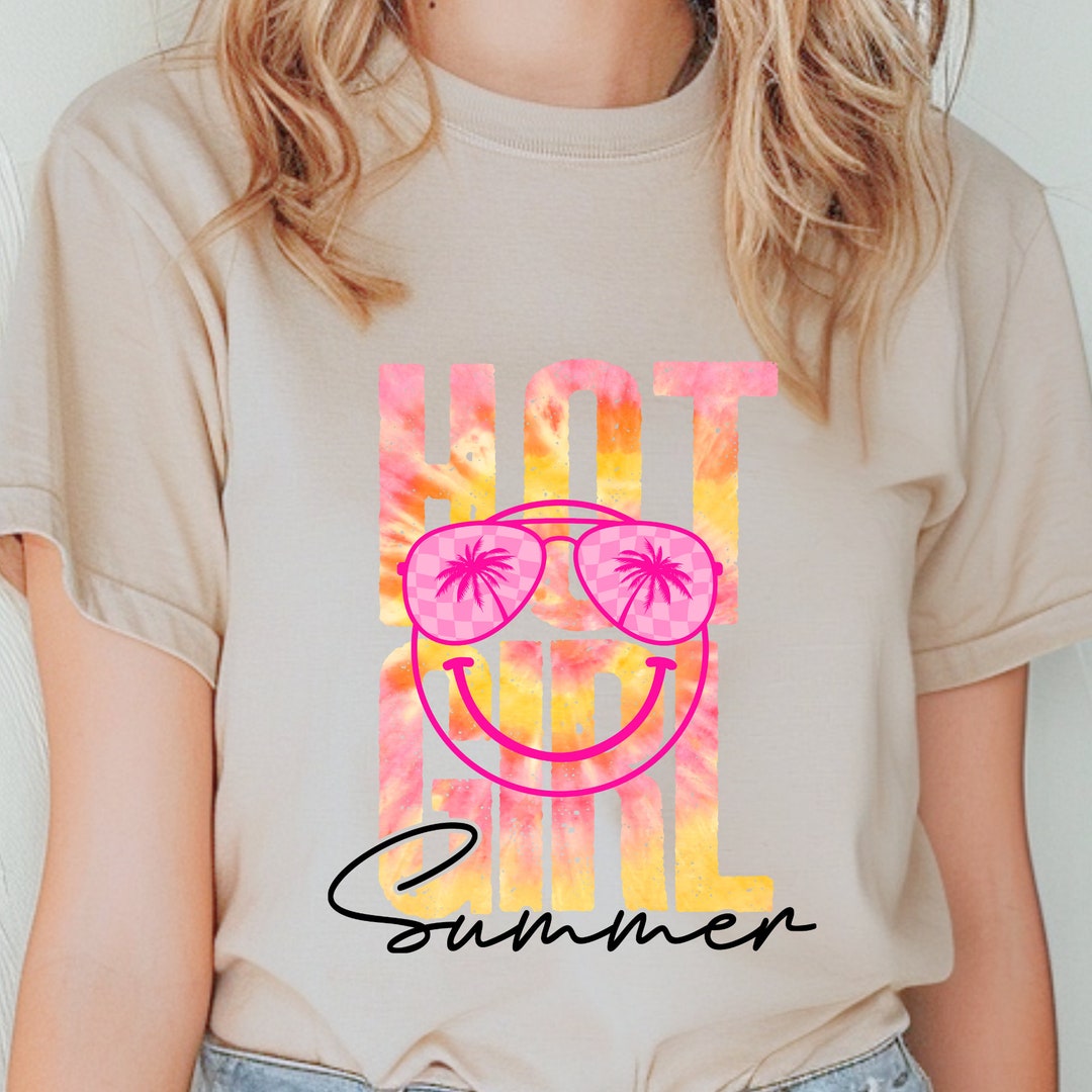 Hot Girl Summer T-shirt, Summer T-shirt, Summer Beach T-shirt, Summer ...