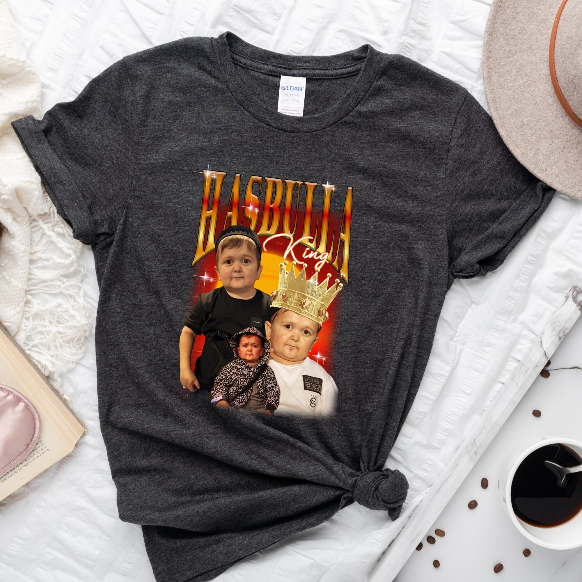 Hasbulla Magomedov Homage Classic Vintage T-shirt Tee Top Funny ...