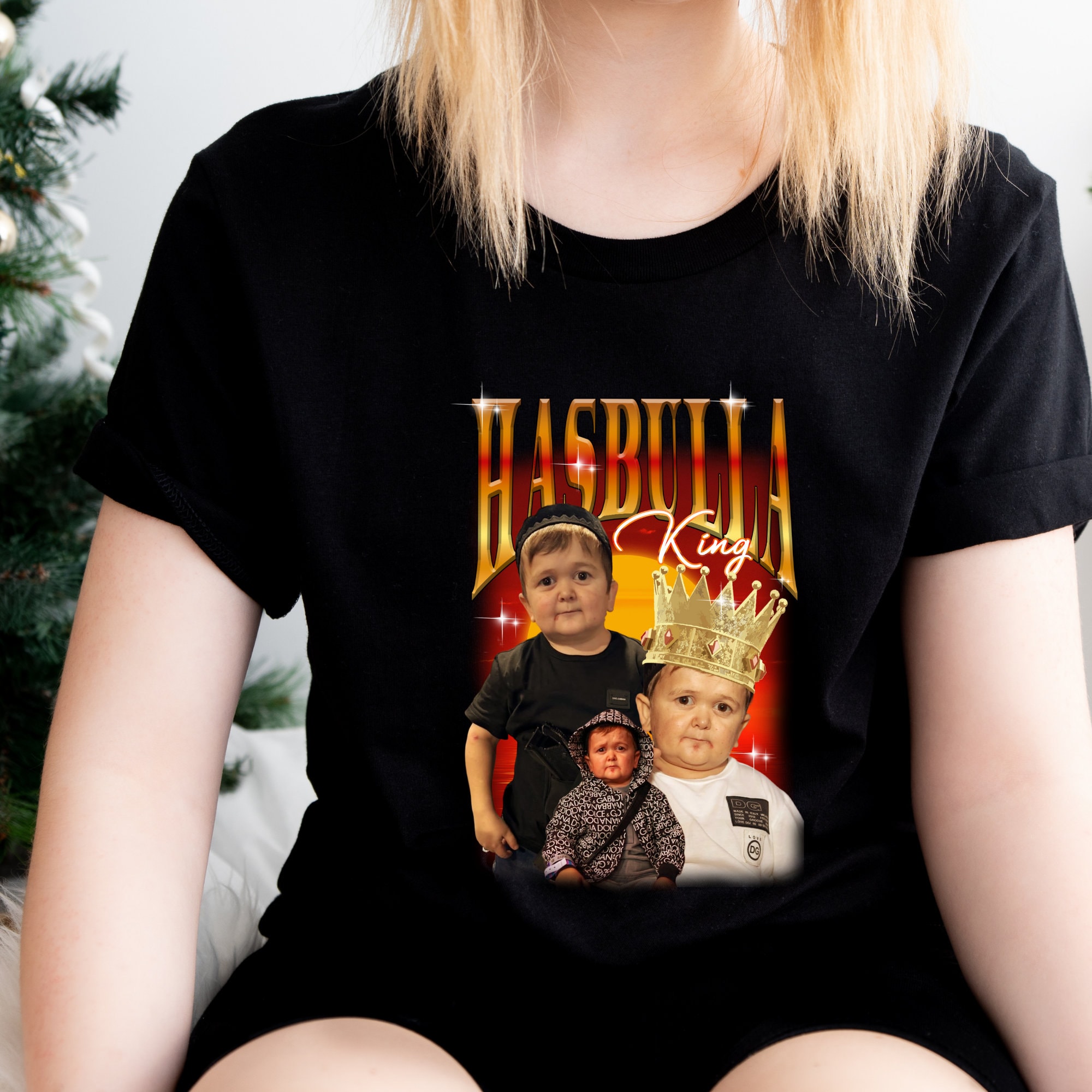 Hasbulla Magomedov Homage Classic Vintage T-shirt Tee Top Funny ...