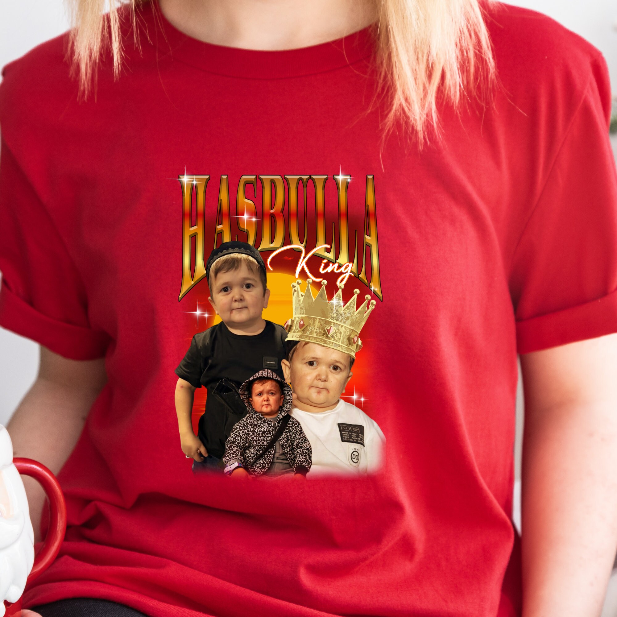 Hasbulla Magomedov Homage Classic Vintage T-shirt Tee Top Funny ...