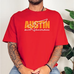 Formula One Shirt, Austin Circuit Shirt, USA Grand Prix Shirt, Formula ...