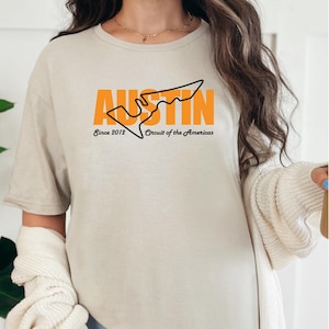 Formula One Shirt, Austin Circuit Shirt, USA Grand Prix Shirt, Formula ...