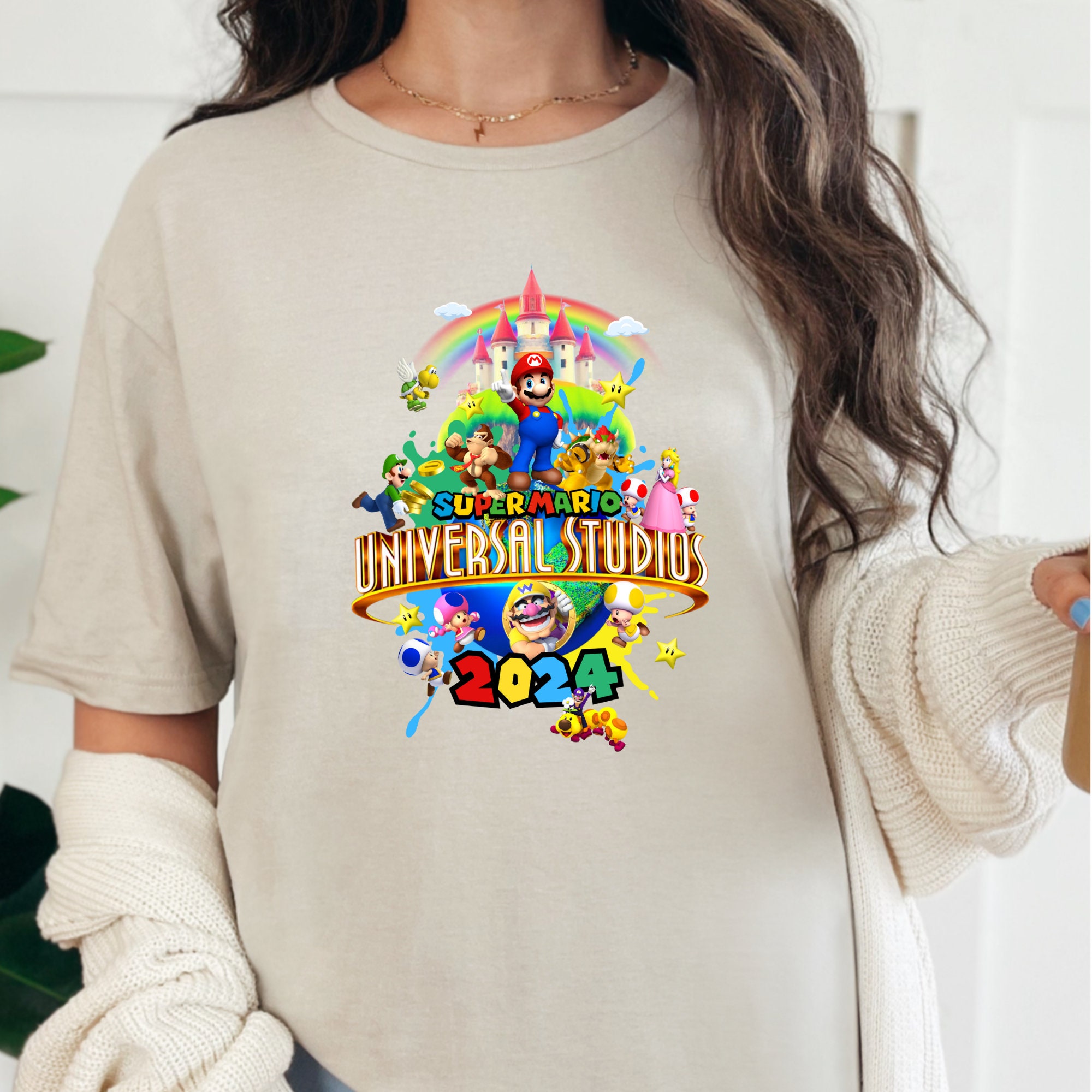 Super Mario Universal Tee, Universal Studios Shirt, Super Mario ...