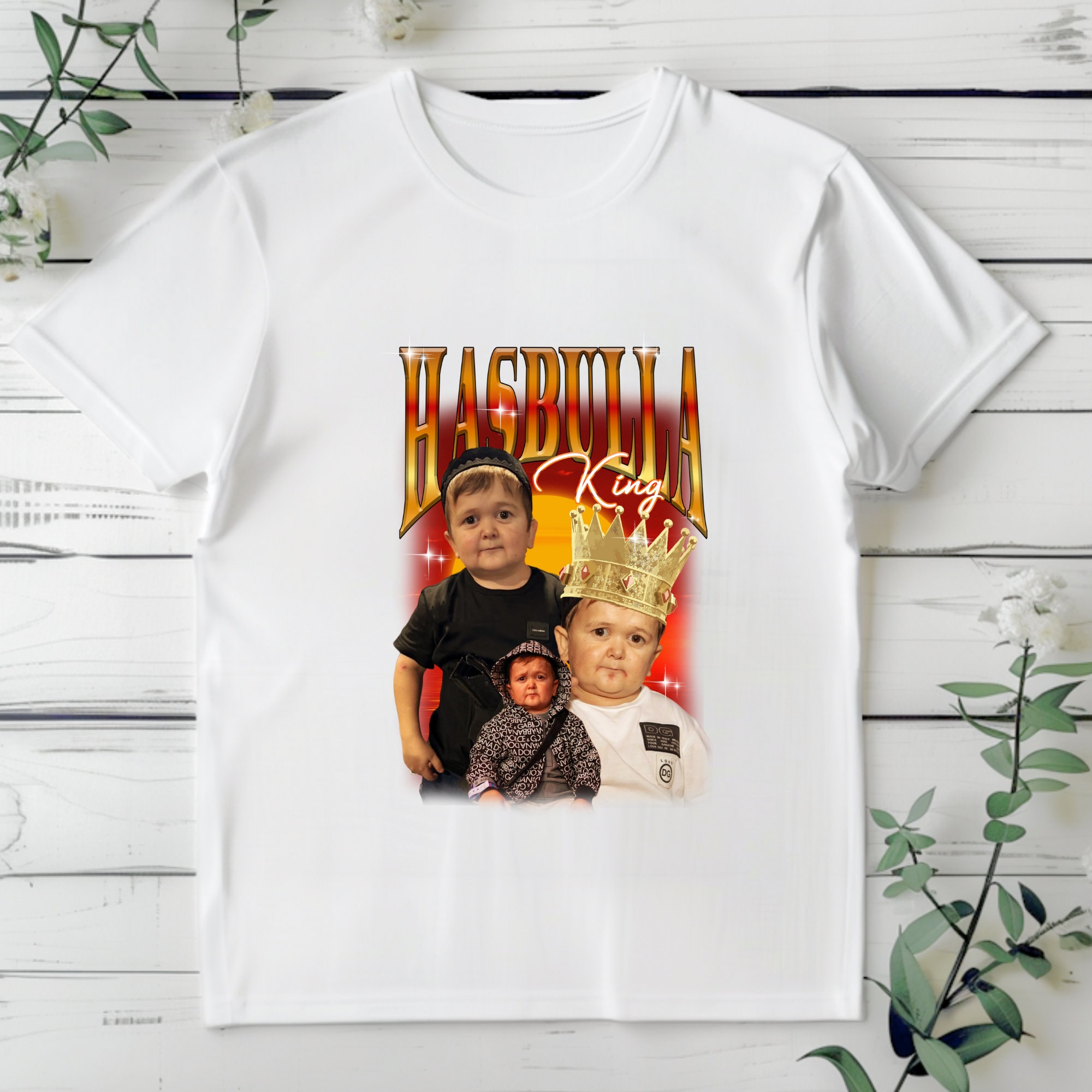 Hasbulla Magomedov Homage Classic Vintage T-shirt Tee Top Funny ...