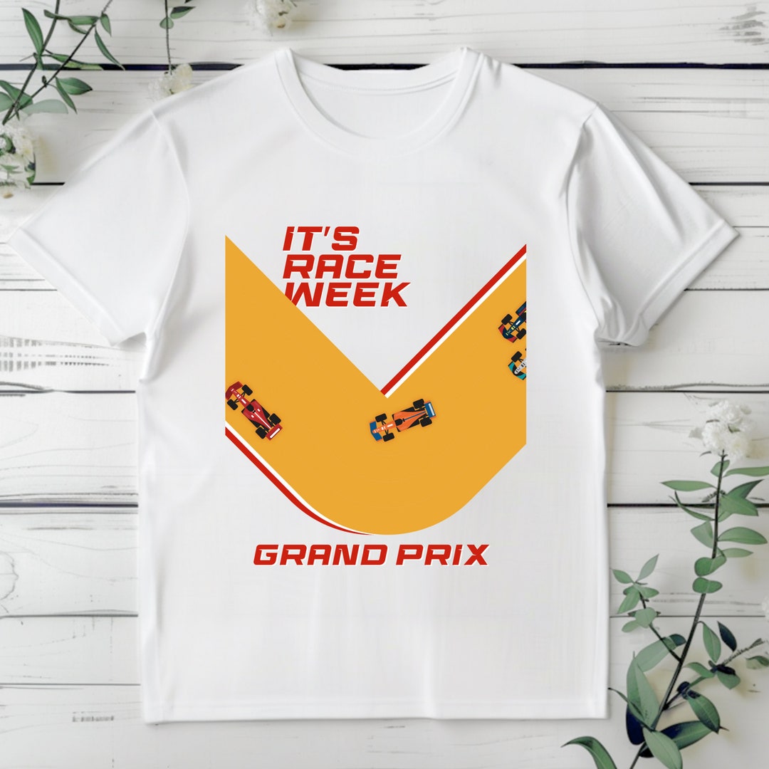 F1 Race Week T-shirt, Formula Racing Cars, Formula T-shirt, Race Week ...