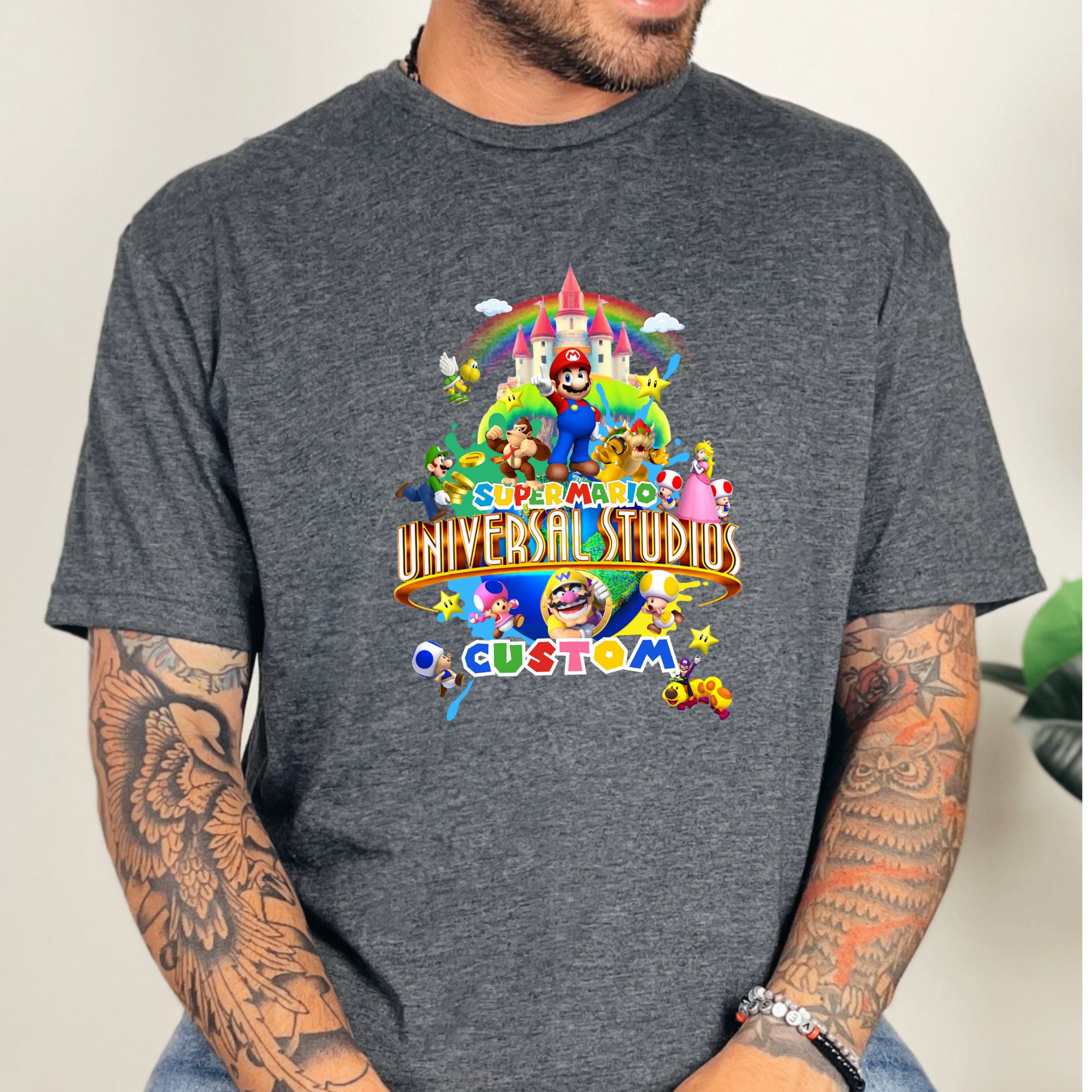 Super Mario Universal Tee, Universal Studios Shirt, Super Mario ...