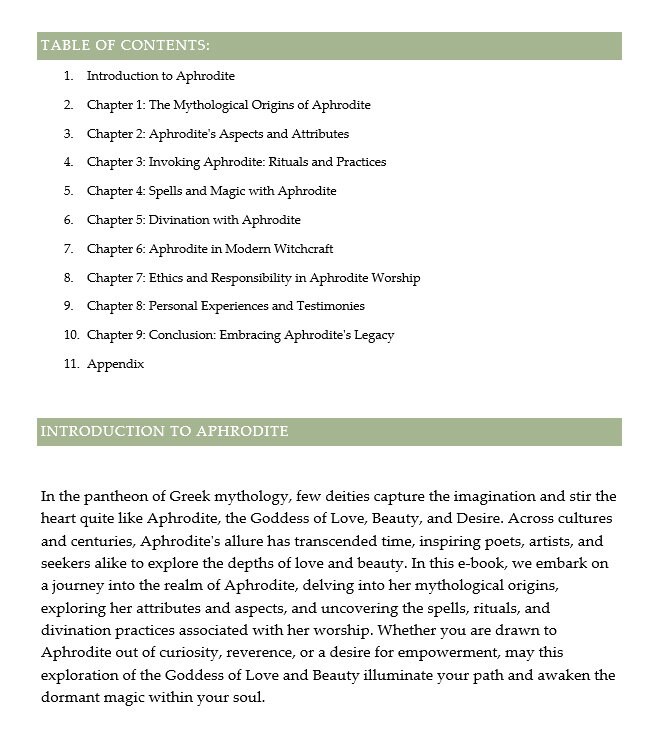 Embracing Aphrodite, Venus, A Guide to the Goddess of Love, Beauty and ...